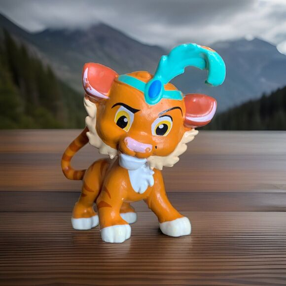 Disney | Toys | Disney Aladdin Princess Jasmine Tiger Cub Sultan Pvc ...